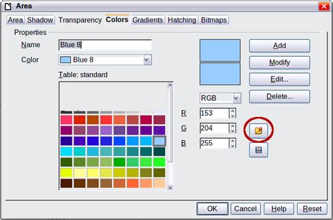 Choosing And Defining Colors Apache OpenOffice Wiki