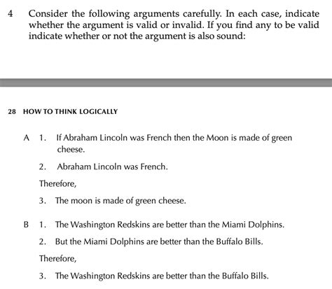 Solved An Argument Is Valid If And Only If It Is Chegg Com