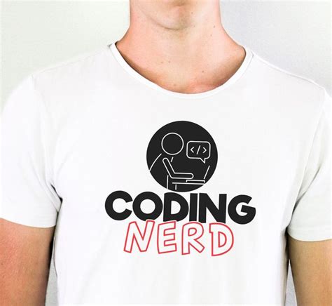Coding Nerd Svg Nerd Svg Programmist Svg SVG Cut File Computer