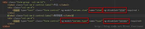 【angular】ng disabled的用法； csdn博客