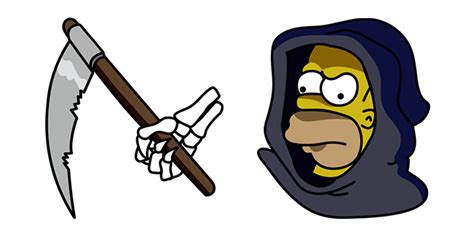 The Simpsons Christmas Homer And Ralph Hat Cursor Sweezy