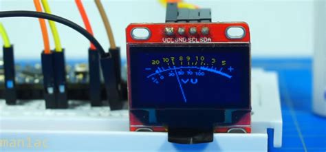 Vúmetro digital con Arduino y pantalla OLED BricoGeek