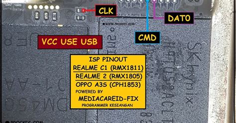 Media Care Telekomunikasi Indonesia Isp Pinout Realme C Rmx Realme Rmx Oppo A S