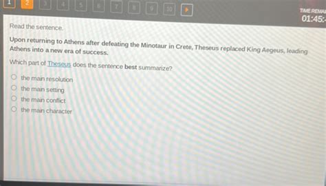 Read The Sentence Upon Returning To Athens StudyX