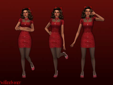 The Sims Resource Modeling Pose Pack 9 Active Trait