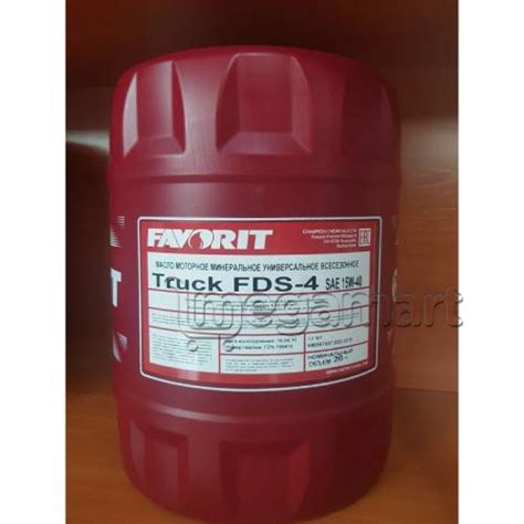 Mühərrik yağı Favorit Truck FDS-4 SAE 15W-40 20 l Plastic - Avtoyağlar ...