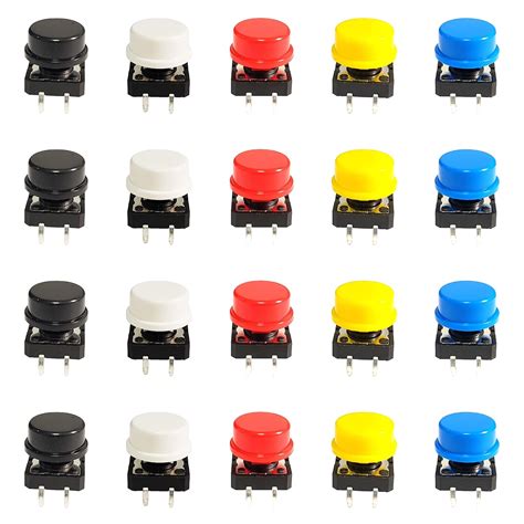 Diyables Botón Pulsador Con Tapa Para Arduino Esp32 Esp8266