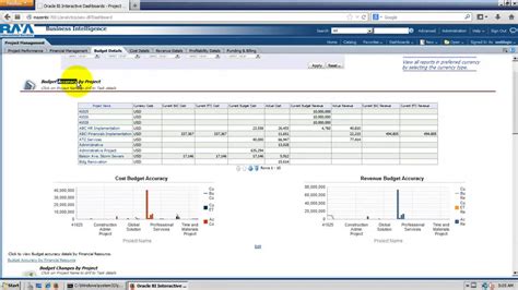 Oracle Project Analytics Youtube