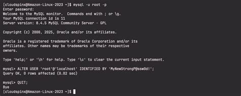 How To Install Mysql 8 4 On Amazon Linux 2023 Cloudspinx