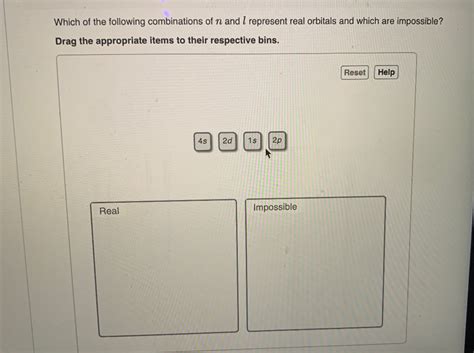 Solved Which Of The Following Combinations Of N And I