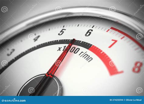 Rev Counter Gauge Stock Photography CartoonDealer Com 27425594
