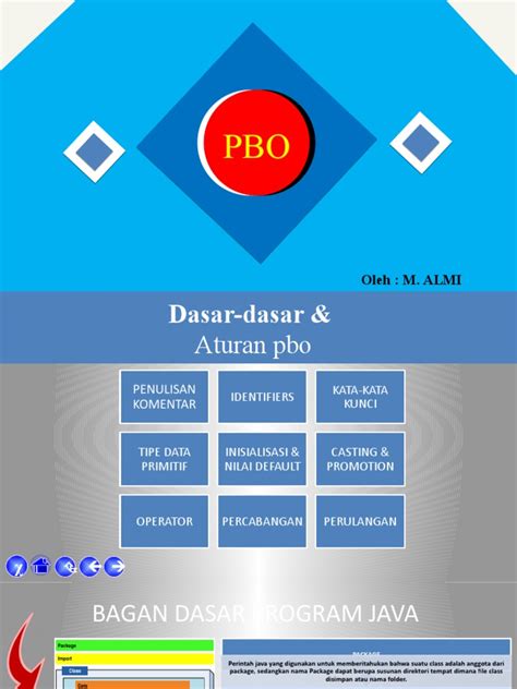 Pemrograman Java Dasar Pdf