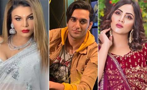 Bigg Boss 14 Rakhi Sawant Arshi Khan Vikas Gupta And 3 Other Ex