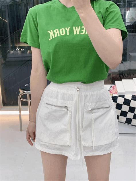 비비힙 바스락 포켓 허리밴딩 경량 이쁜 스커트속바지있음