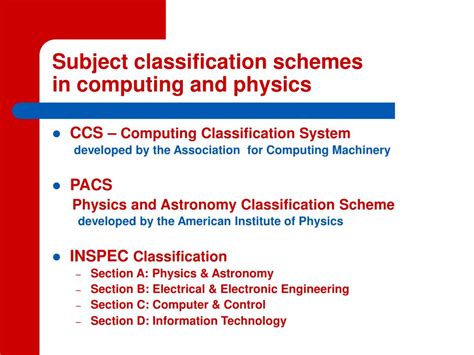 Ppt Mathematics Subject Classification And Related Schemes In The Oai