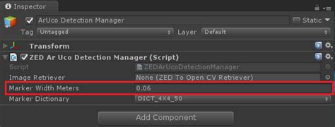 How To Detect Markers With Opencv And Zed In Unity Stereolabs