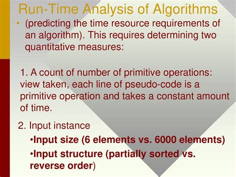cs200 algorithms analysis ppt download
