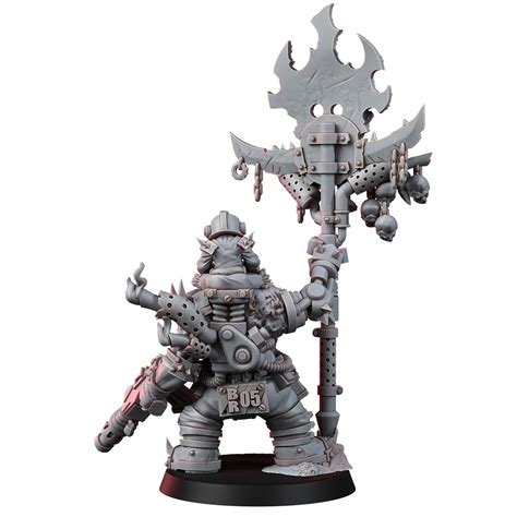 Ork Mad Riders Master Blustr Wargame Exclusive Ork Mad Riders Master Blustr Wargame Exclusive