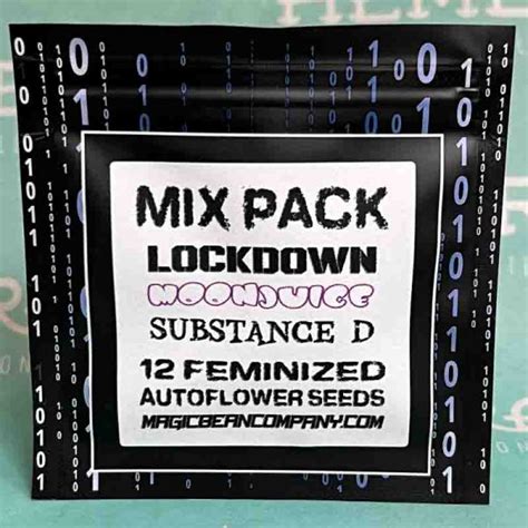 Binary Selections 3 Strain Mixed Pack 12 Feminized Autoflower Seeds