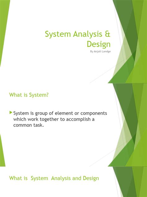 System Analysis And Design 1 Pptx Read Only Pdf