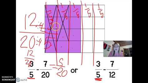 Adding Fraction Models YouTube