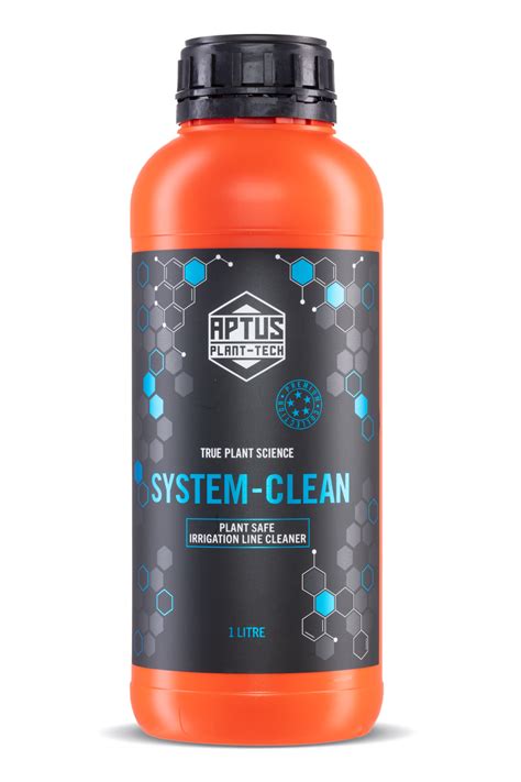 aptus system clean 1l glandore hydroponics hydro and indoor gardening supplies