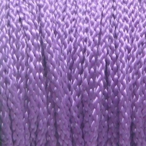 Cordón Naútico De 2mm 1m Lila Mans Mágicas Abalorios