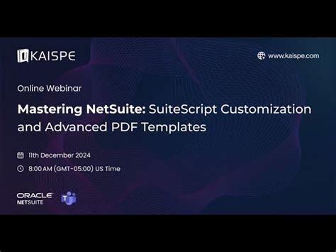 Mastering Netsuite Customization Suitescript Development And Advanced