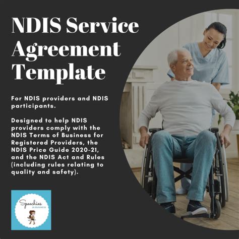 NDIS Service Agreement Template Speechies In Business