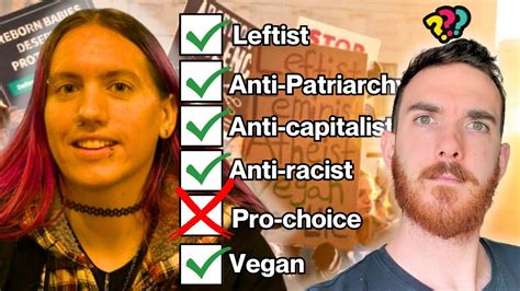 Leftist Feminist Vegan Pro Life [live With Leftistkristin] Kristinnirvana Youtube