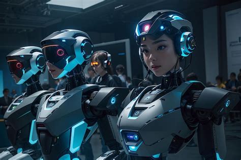 premium ai image ai robotics symposium showcasing innovation