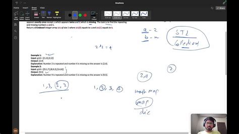 2965 Find Missing And Repeated Values Fast Approach 🚀 Map Youtube