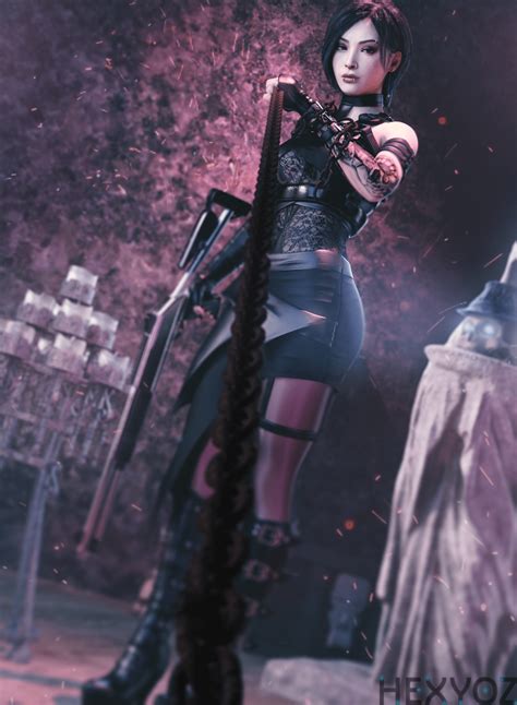 Jailer Ada Wong 3d Render Renderhub Gallery