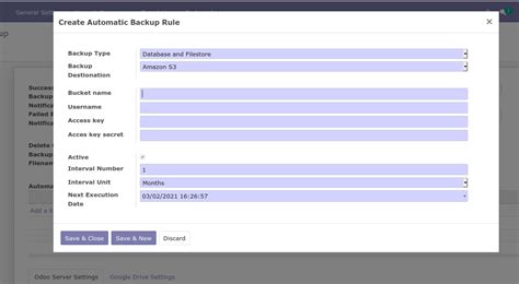 Automatic Backup Odoo Appsgate Odoo Gold Partner United Arab Emirates