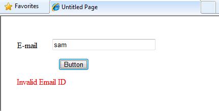 Validation Controls In ASP Net MindStick