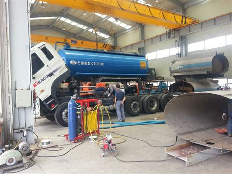 Okfuture 특장 사업부 탱크로리 제작과정