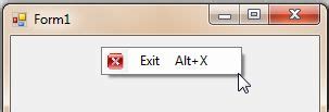 How To Create Context Menu In Windows Forms Application Using C