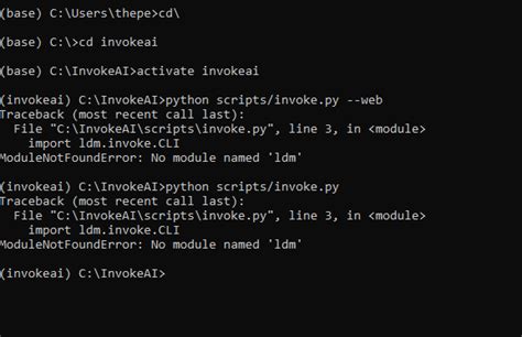 Bug Problems Running New Install Bat Issue Invoke Ai InvokeAI GitHub
