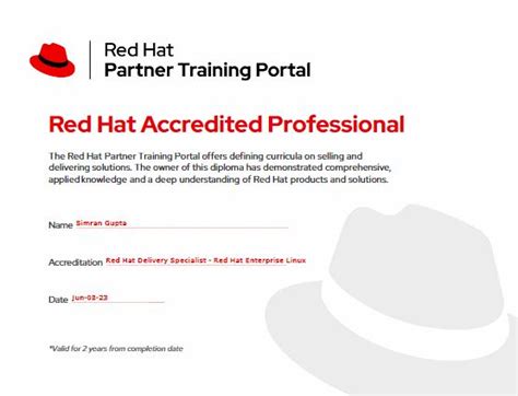 Simran Gupta On Linkedin Redhat Redhatlinux Redhatcertification Linux Wipro Wiproite