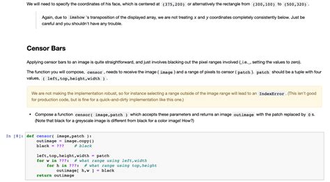Solved We Will Need To Specify The Coordinates Of His Face