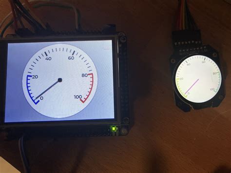 Create Lv Meter On Two Different Displays Center Knob Is Missing How