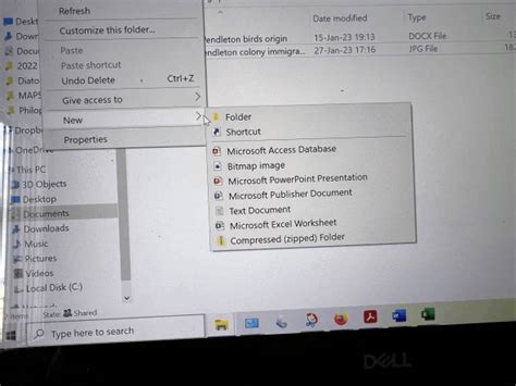Word Doc Option Missing Right Click In Folders Microsoft Qanda