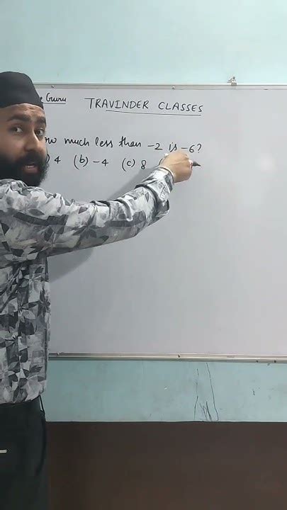 How Much Less Than 2 Is 6 Integersshortsytshortsviral Youtube