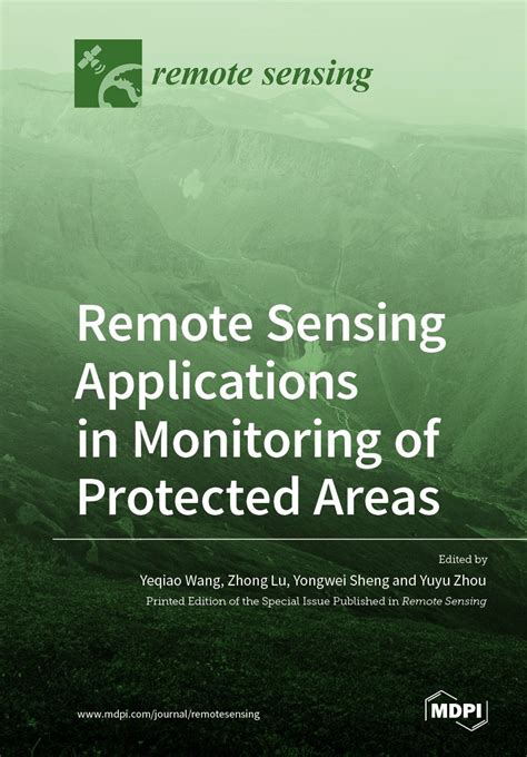 Remote Sensing Applications In Monitoring Of Protected Areas Mdpi Books