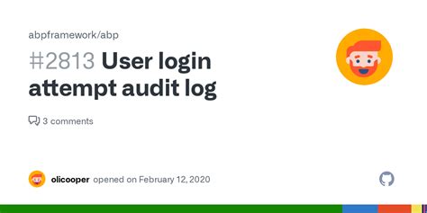 User Login Attempt Audit Log Issue 2813 Abpframework Abp GitHub