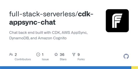 GitHub Full Stack Serverless Cdk Appsync Chat Chat Back End Built