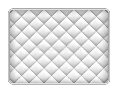 Memory Foam Mattress Mockup Realistic Style Stock Vector Illustration Of Bedding Comfort