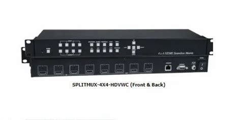 4x4 HDMI Multiviewer Video Matrix Switch Video Wall Processor At Best Price In Ahmedabad