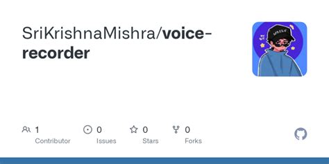 Sri Krishna Mishra On Linkedin Github Srikrishnamishravoice Recorder