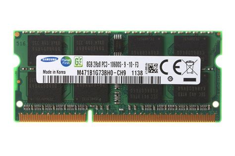 Samsung Ddr3 1333mhz 16gb 8gb 4gb 2rx8 Pc3 10600s Sodimm Laptop Memory